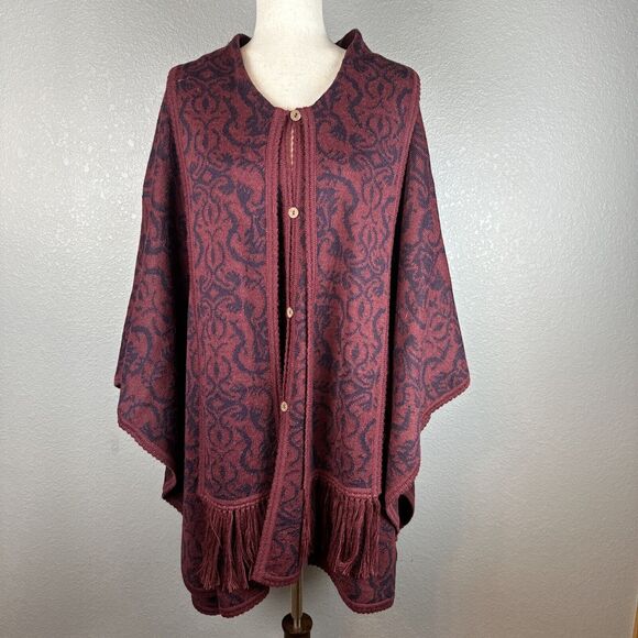 Novica | Sweaters | Novica Cloak Poncho Sweater One Size Peruvian ...